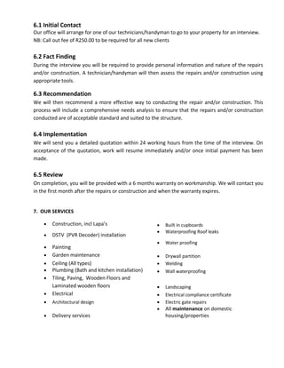 GK Plumbing Business Profile 2016 | PDF