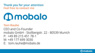 mobalo - NOAH16 Berlin | PPT
