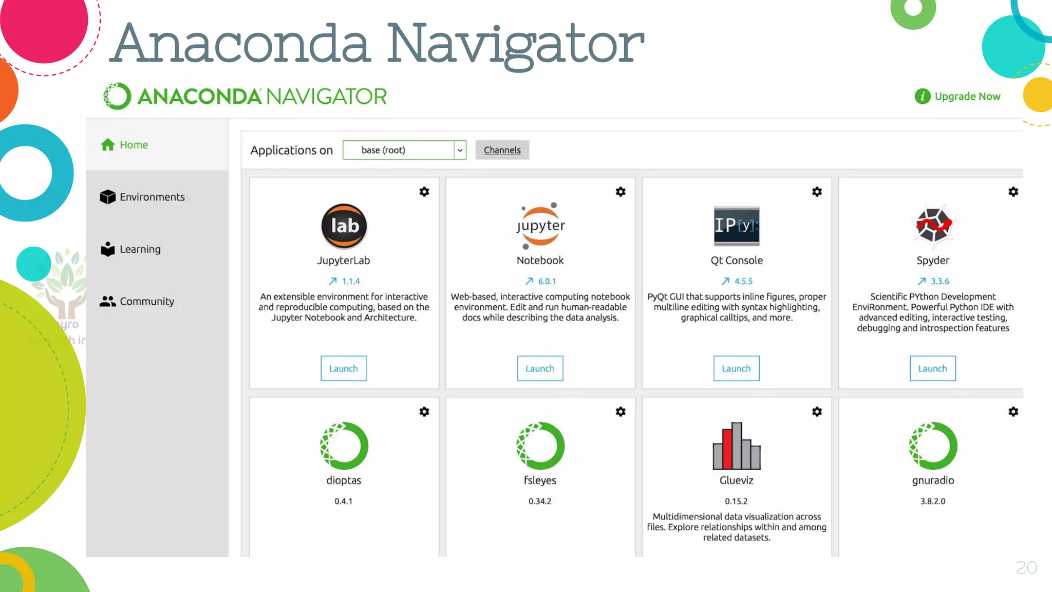 Anaconda Python KNIME & Orange Installation | PPT | Free Download