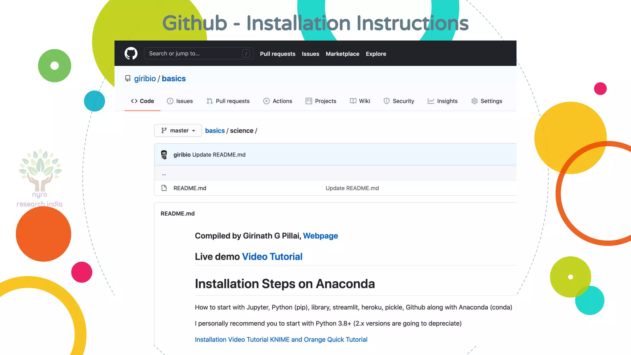 Anaconda Python KNIME & Orange Installation | PPT | Free Download