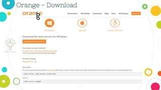 Anaconda Python KNIME & Orange Installation | PDF