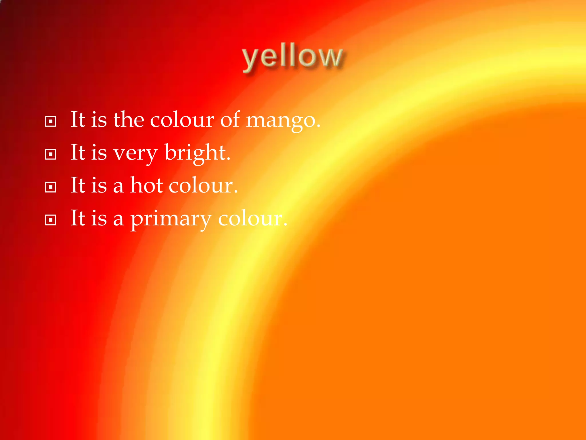 rainbow colours | PPTX