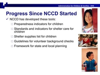 National Commission on Children and Disasters Final Recommendations ...