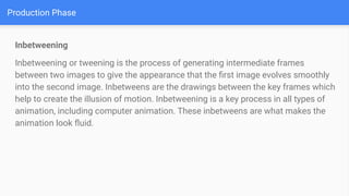 introduction to basic animation sample output is pipeline | PPTX