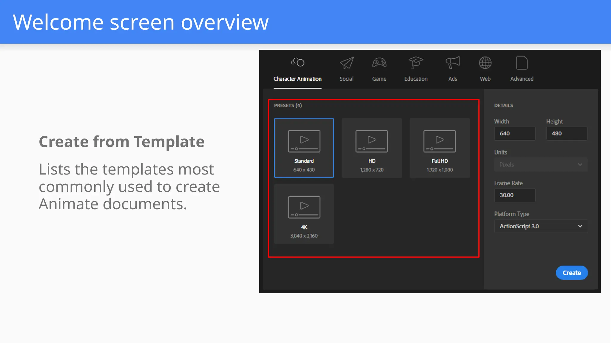 Adobe Animation and its basics and the parts of workspace | PPTX