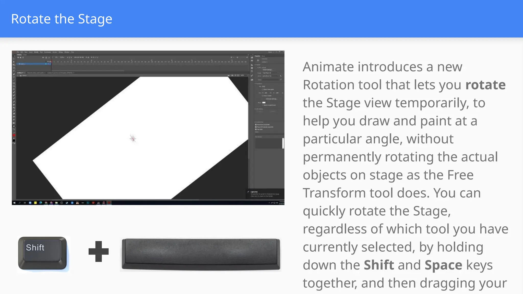 Adobe Animation and its basics and the parts of workspace | PPTX