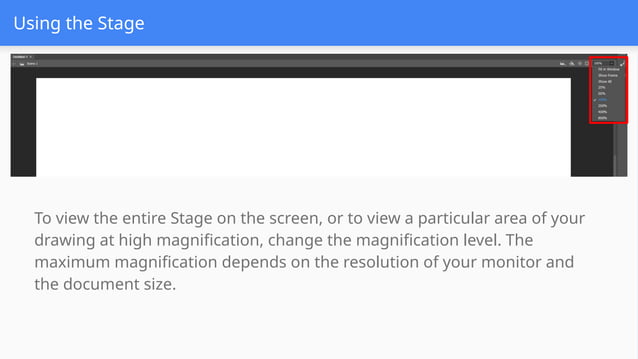 Adobe Animation and its basics and the parts of workspace | PPTX ...
