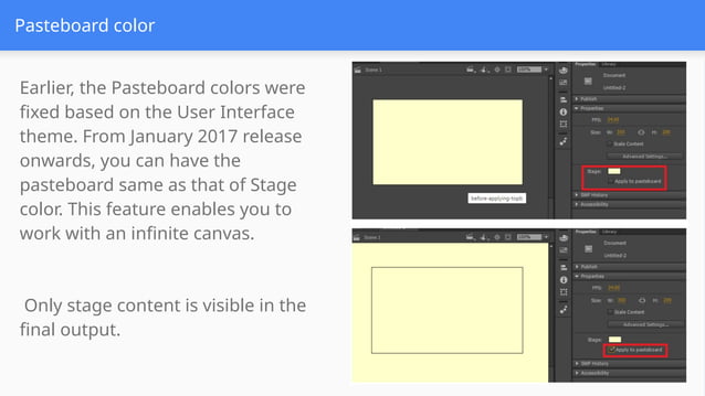 Adobe Animation and its basics and the parts of workspace | PPTX ...