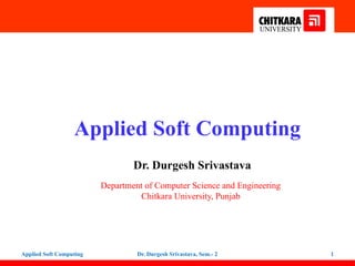 applied soft computing , Artificial intelligence | PPTX