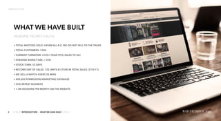 Watchfinder - NOAH17 London | PDF