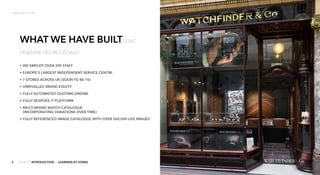 Watchfinder - NOAH17 London | PDF