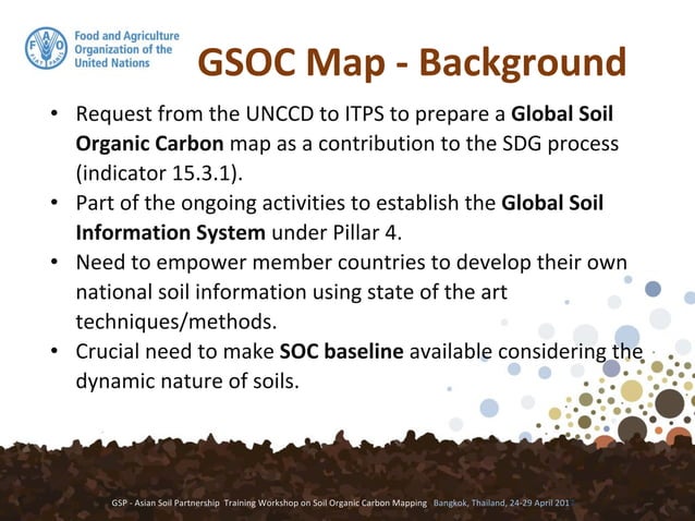 2. Technical introduction to the GSOC Map | PPT