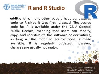 4. Digital Soil Mapping software tools | PDF
