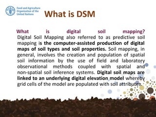 3. Technical introduction to the Digital Soil Mapping | PDF