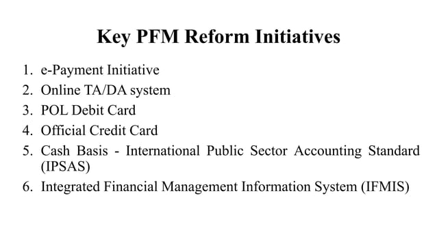 Recent budgeting developments - Deki Wangmo, Bhutan | PDF | Credit ...
