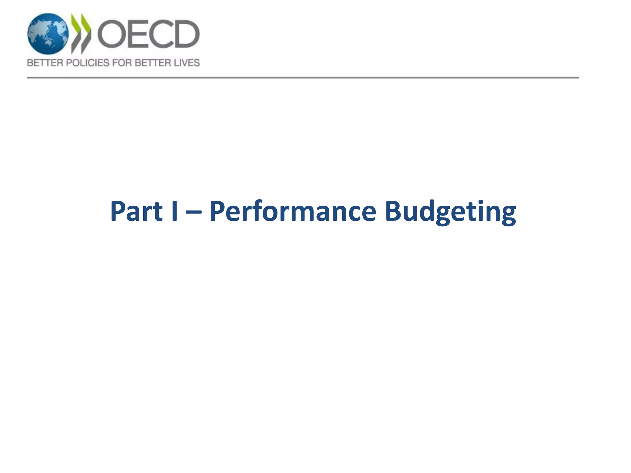 Performance budgeting practices - Lisa Von Trapp, OECD | PDF | Business ...