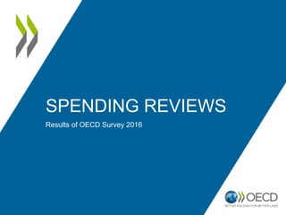 Spending reviews - Ivor Beazley, OECD | PPTX | Business Accounting ...