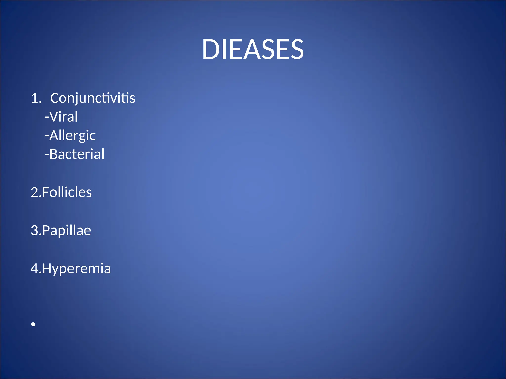 D1 - Applied Anatomy of Conjunctiva & Classification of Conjunctivitis.ppt