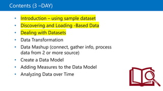 Introduction – using sample dataset • Discovering and Loading | PPT