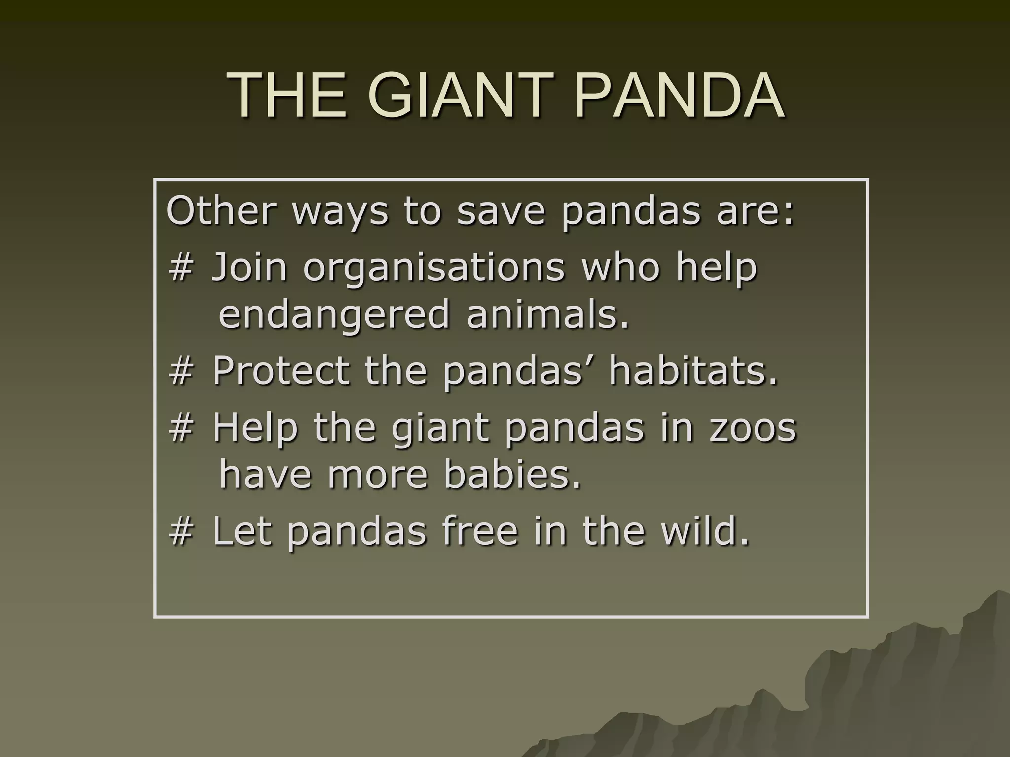 Animals in danger | PPT