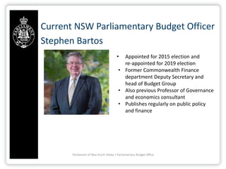 New institutions - Katie Hill, Parliament of NSW, Australia | PDF