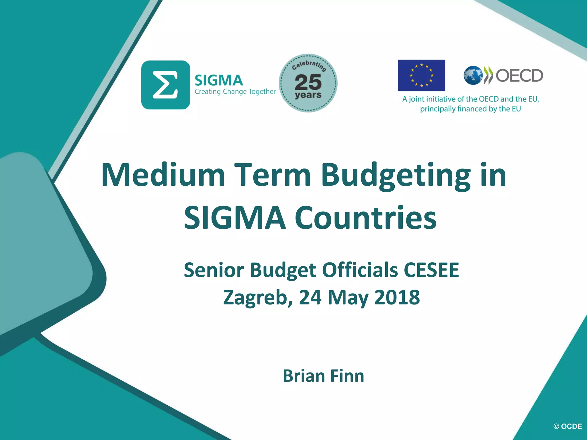 Medium term budgetary frameworks - Brian FINN, OECD | PDF