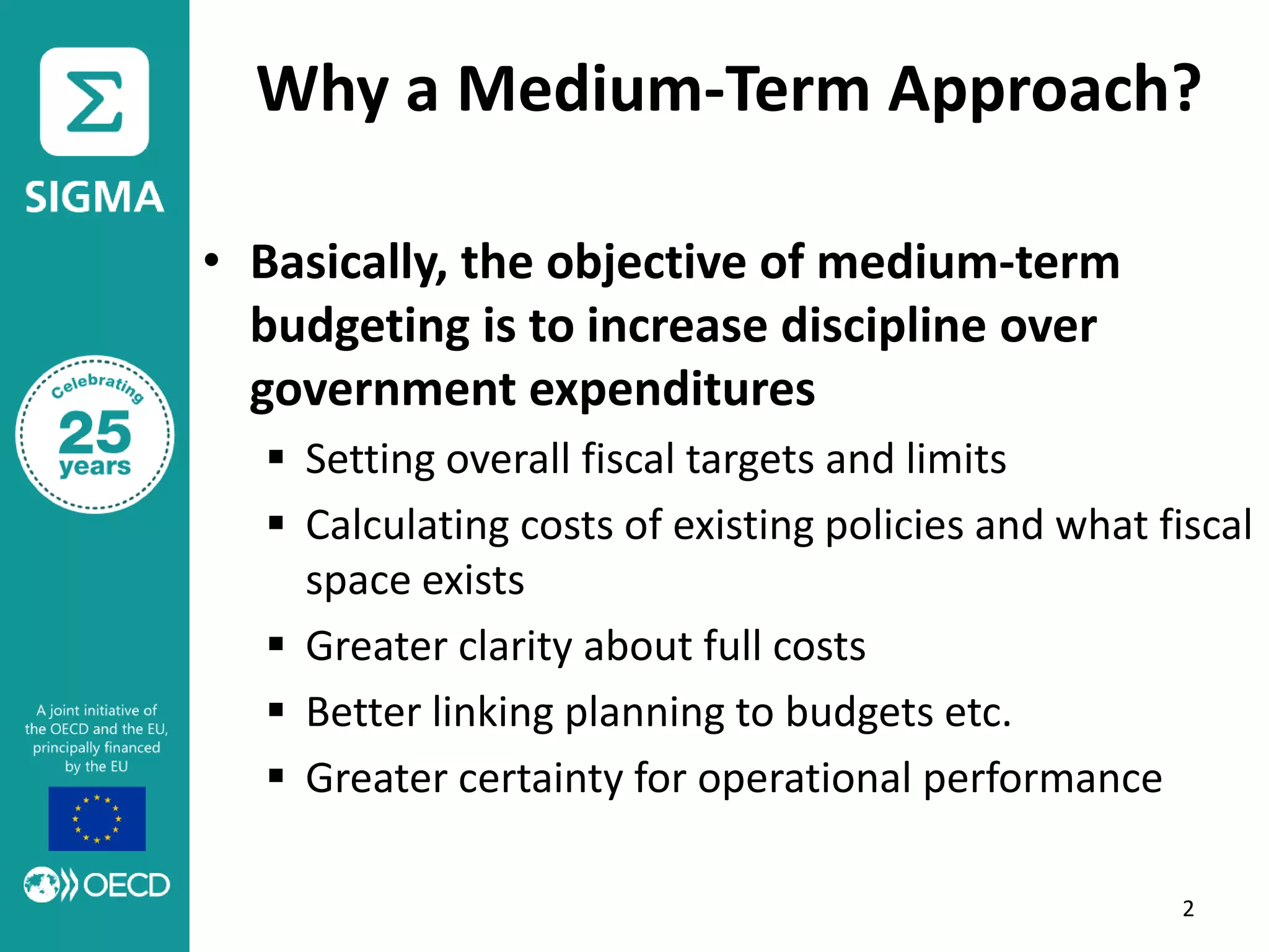 Medium term budgetary frameworks - Brian FINN, OECD | PDF