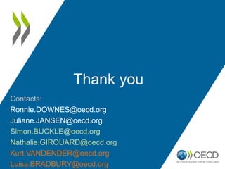 Mapping the forward agenda/ working together - Simon Buckle, OECD | PPT