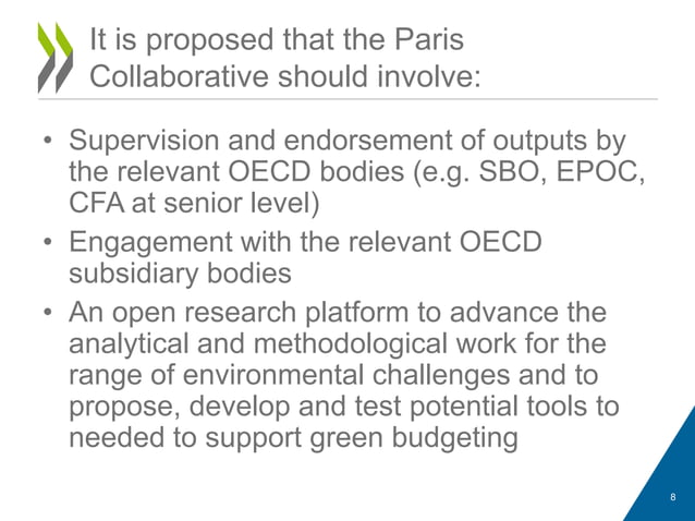 Mapping the forward agenda/ working together - Simon Buckle, OECD | PPT