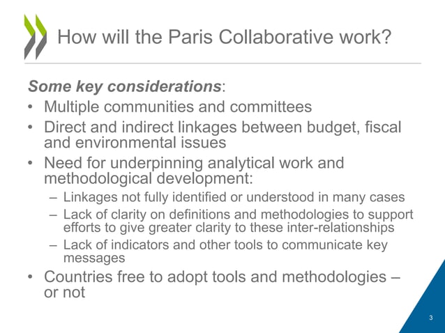 Mapping the forward agenda/working together - Simon Buckle, OECD | PPT