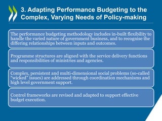 OECD Best Practices for Performance budgeting - Ivor Beazley, OECD | PDF