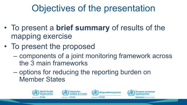 Indicator mapping across Health 2020, SDGs and NCD frameworks and the ...