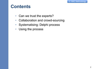 D1: The NMC Methodology | PPT