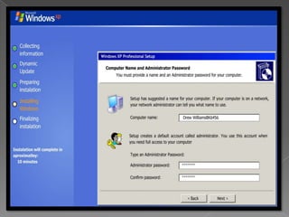 D1 virtual xp install | PPTX | Computing | Technology & Computing