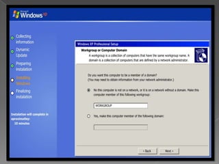 D1 virtual xp install | PPTX | Computing | Technology & Computing