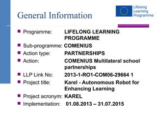 KAREL Overview - Beypazari Project Meeting | PPT