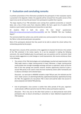 ARIADNE- Quantity of access offered (5) | PDF