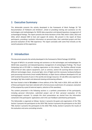 ARIADNE- Quantity of access offered (5) | PDF