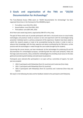 ARIADNE- Quantity of access offered (5) | PDF