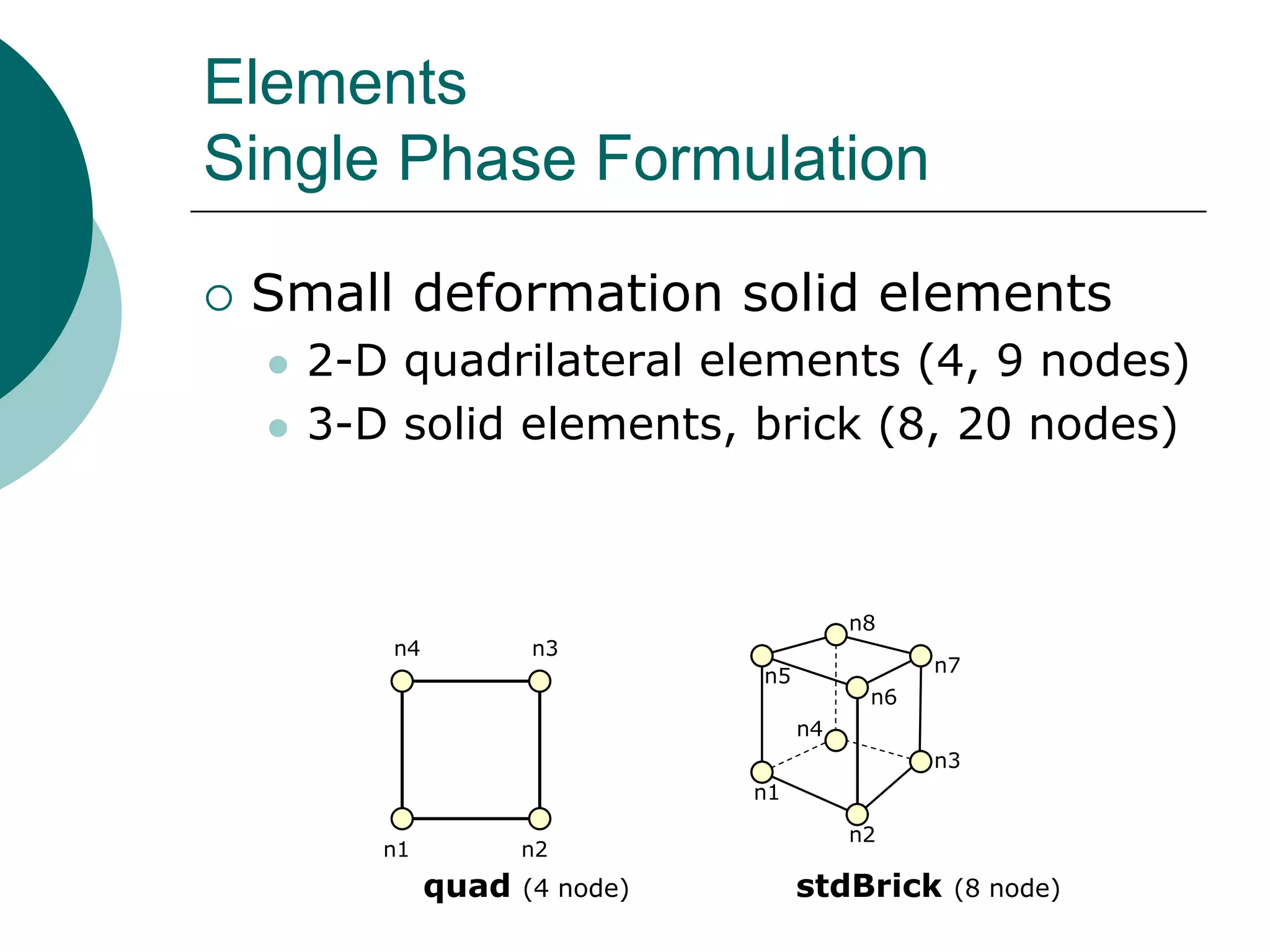 Geotechnical Elements and Models in OpenSees | PDF