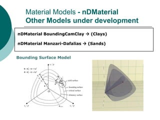 Geotechnical Elements and Models in OpenSees | PDF