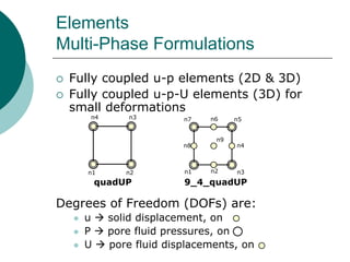 Geotechnical Elements and Models in OpenSees | PDF