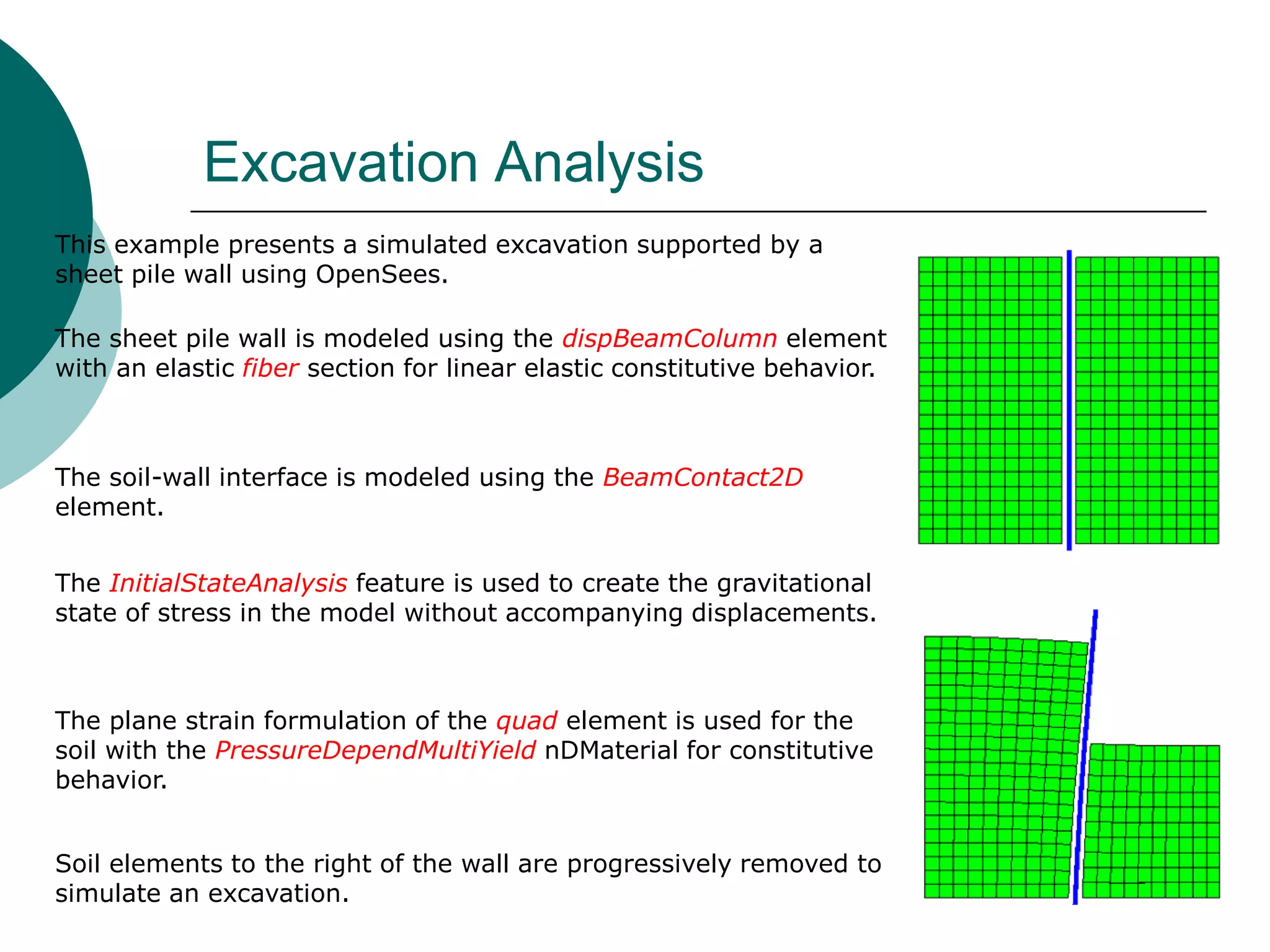 Geotechnical Examples using OpenSees | PDF