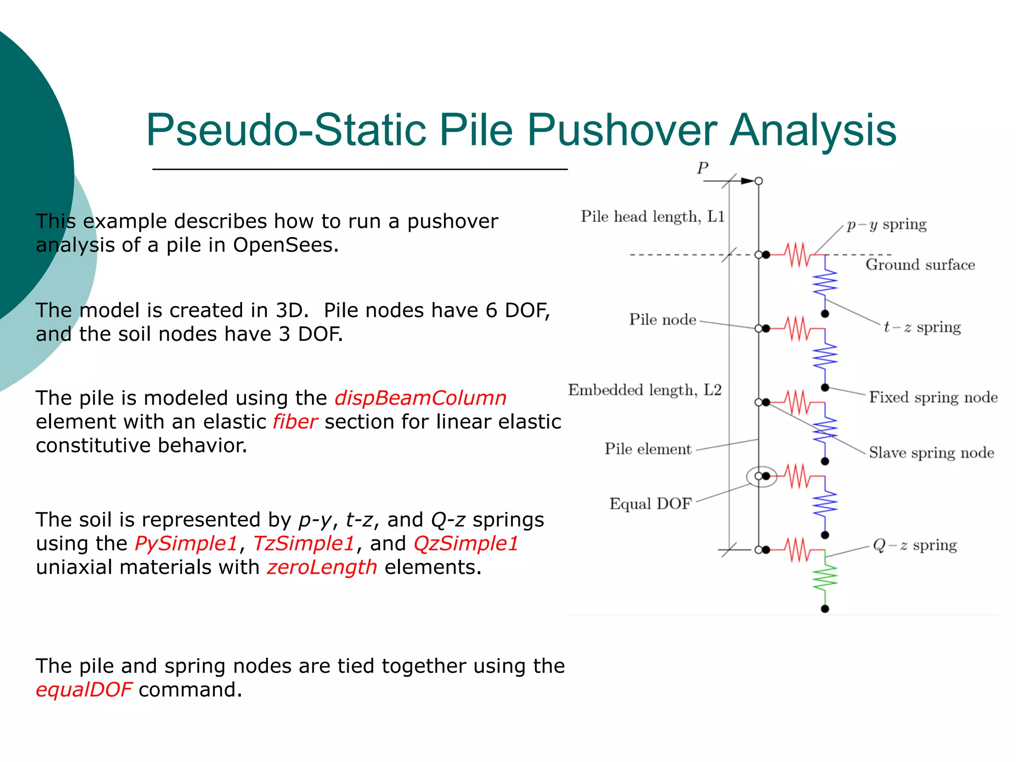 Geotechnical Examples using OpenSees | PDF
