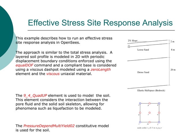 Geotechnical Examples using OpenSees | PDF