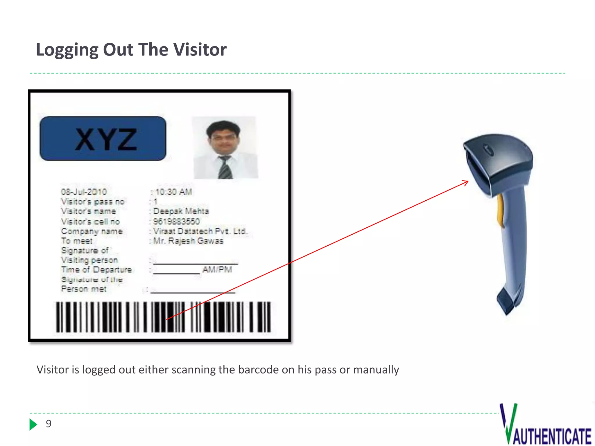 VAMS (Visitor Authentication Management System) | PDF