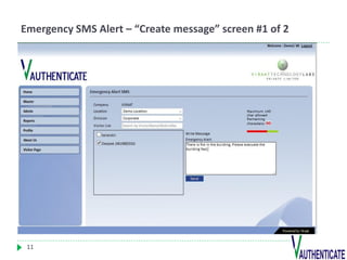 VAMS (Visitor Authentication Management System) | PDF