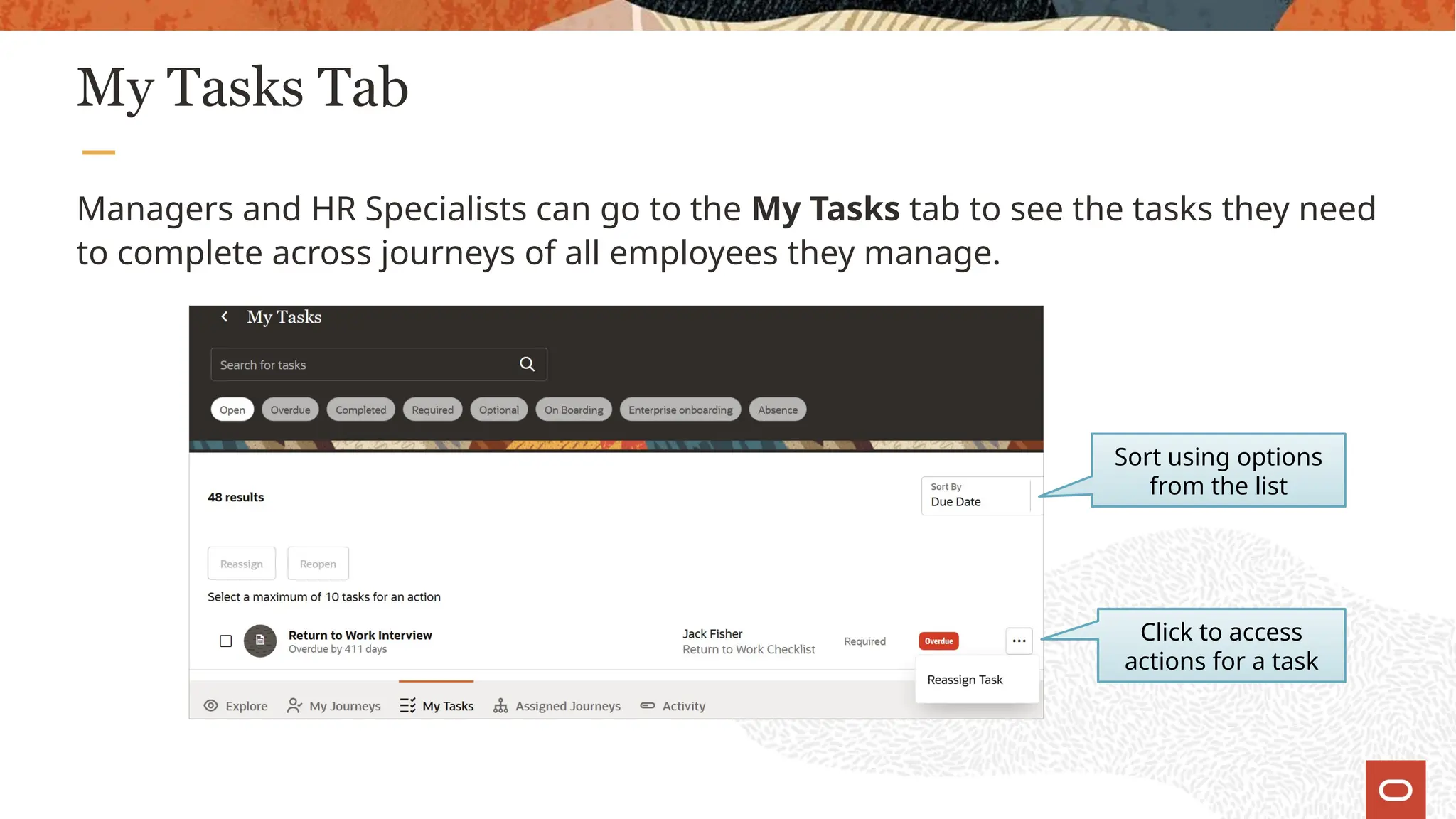 Using Journeys - Oracle cloud train HCM | PPTX