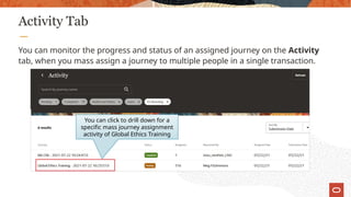 Using Journeys - Oracle cloud train HCM | PPTX
