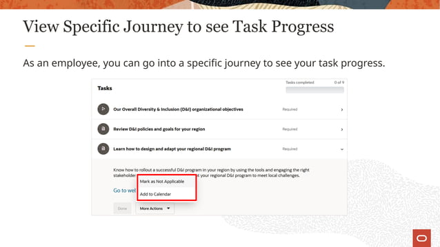 Using Journeys - Oracle cloud train HCM | PPTX